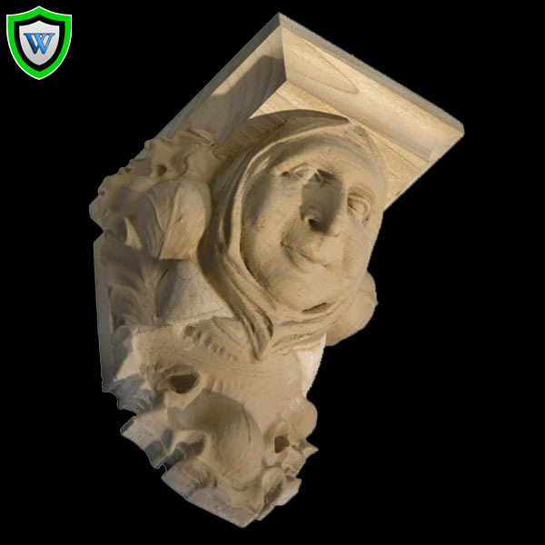 Architectural Corbels, Stain-Grade Wood Gothic Corbels Architectural Corbels, Stain-Grade Wood Gothic Corbels